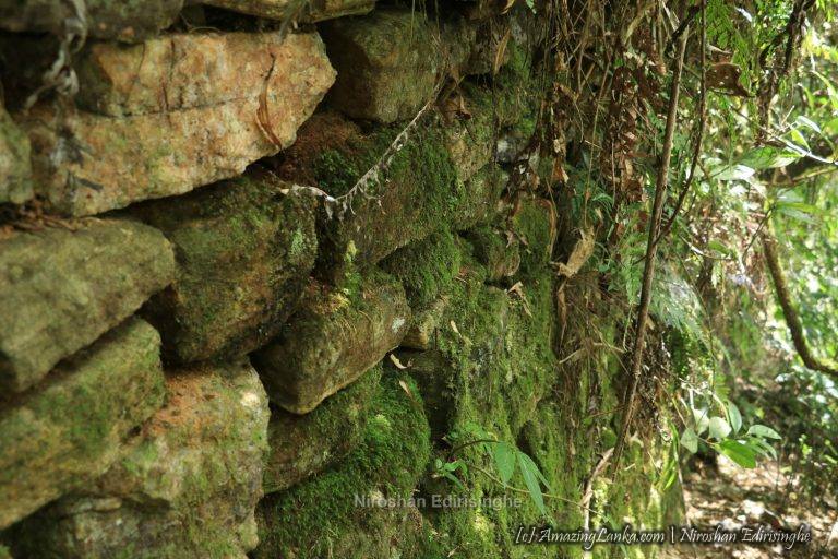 Ruins of the Ancient Fort on Hunnasgiriya Mountain | AmazingLanka.com