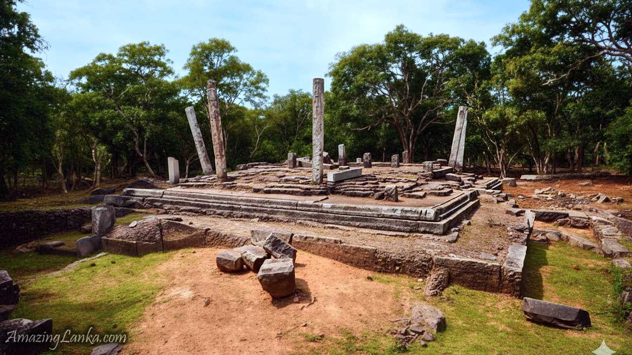 Western Monastery "M"of Ancient Anuradhapura | AmazingLanka.com