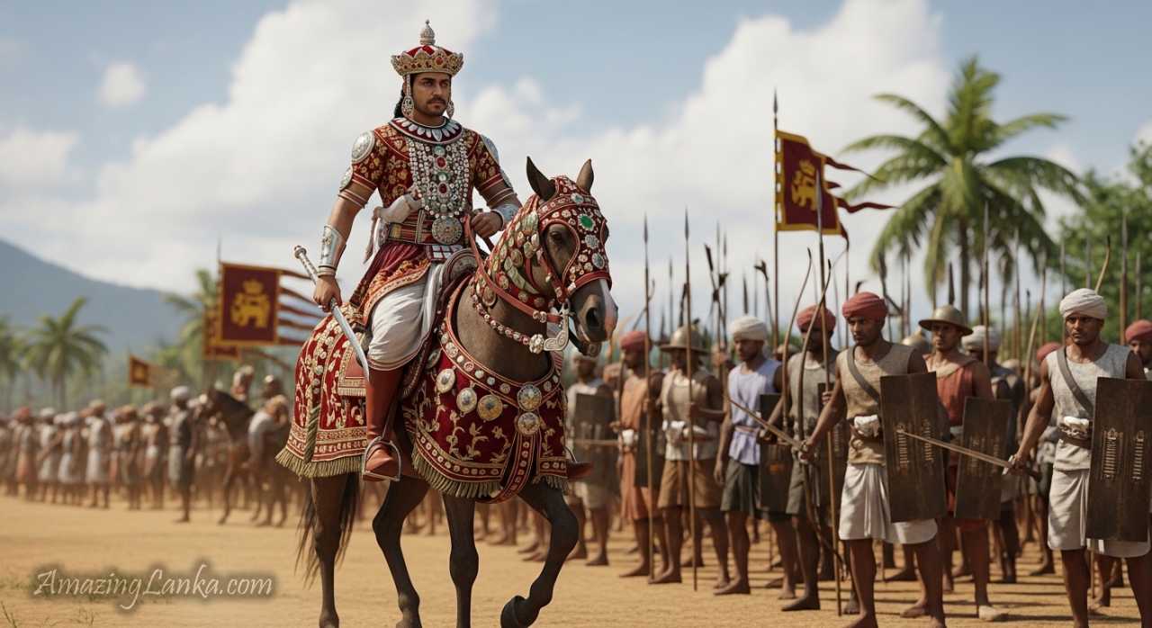 King Vira Parakramabahu VIII [1484–1508 CE] | AmazingLanka.com